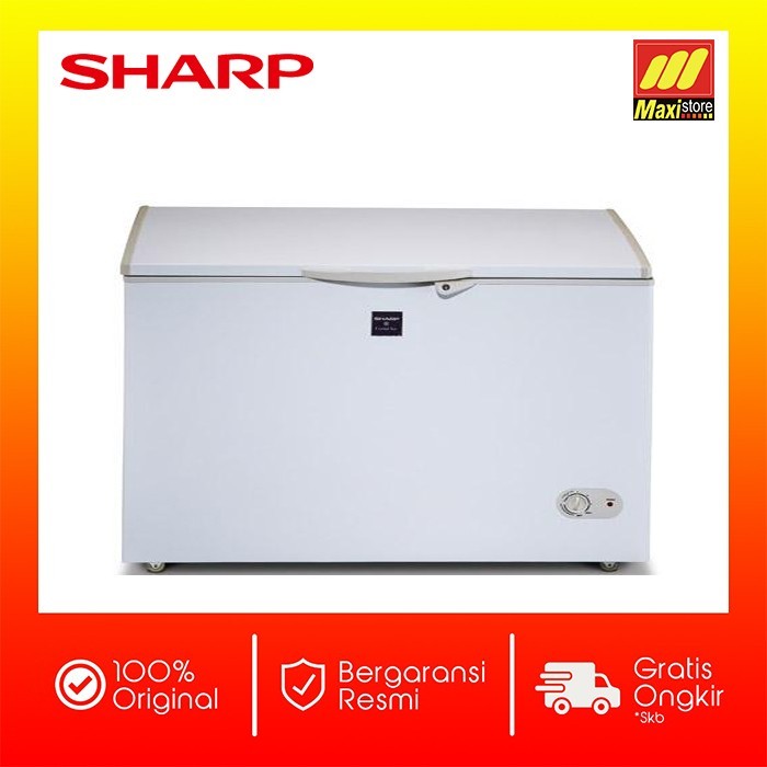 Jual SHARP FRV-300 Chest Freezer 300L Peti Pembeku - Garansi Resmi ...