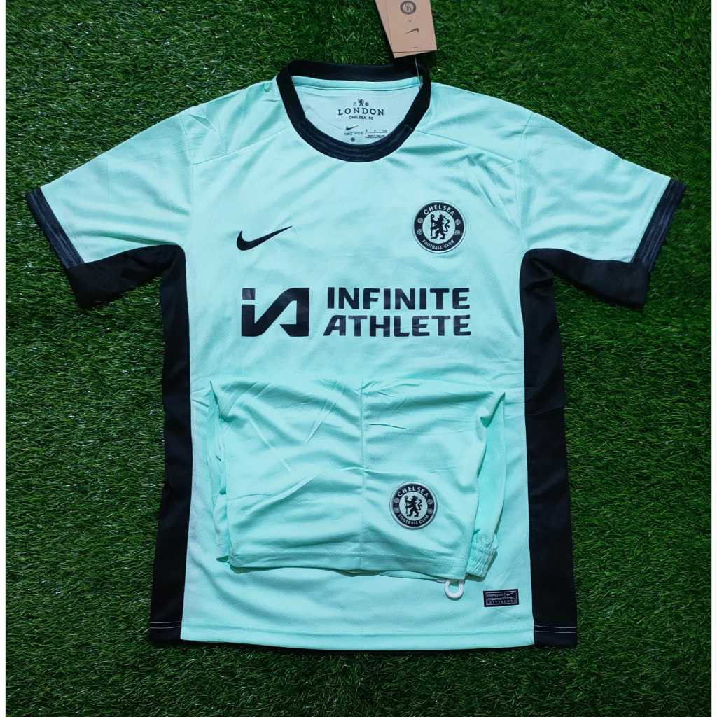Jual CHELSEA 3RD 1 STEL CELANA JERSEY BAJU BOLA 2023/2024 GRADE ORI ...