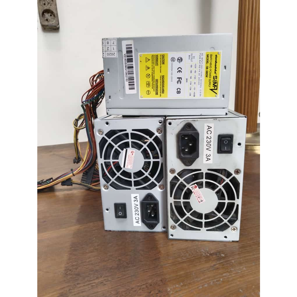 Jual POWER SUPPLY SIMBADDA 380W / SIM V SECOND | Shopee Indonesia