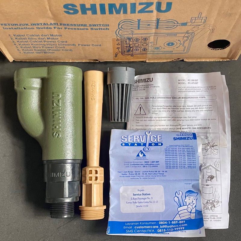Jual ORIGINAL mata jet shimizu pc260 pc268 pc375 / mata jet shimizu ...