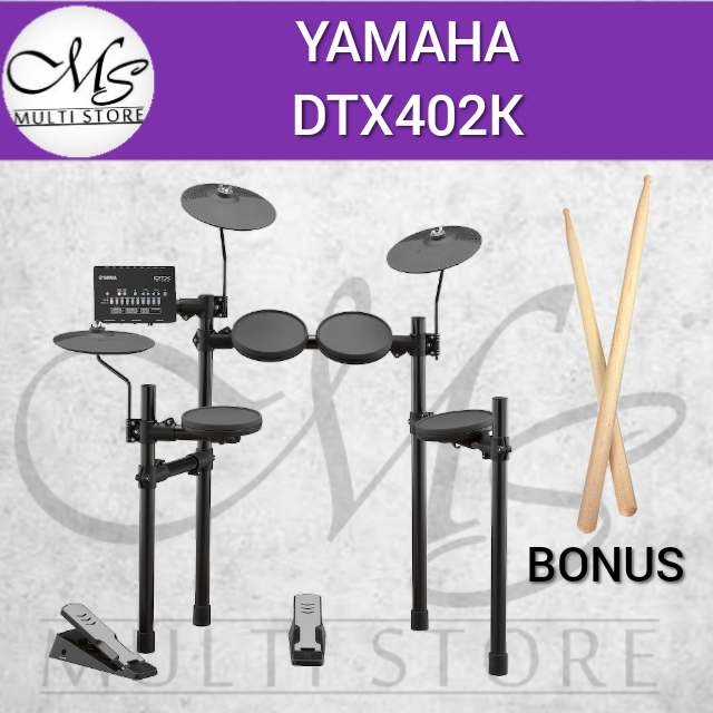 Jual Drum elektrik YAMAHA DTX402K - DTX402 K - DTX 402 K - DTX402 - DTX ...