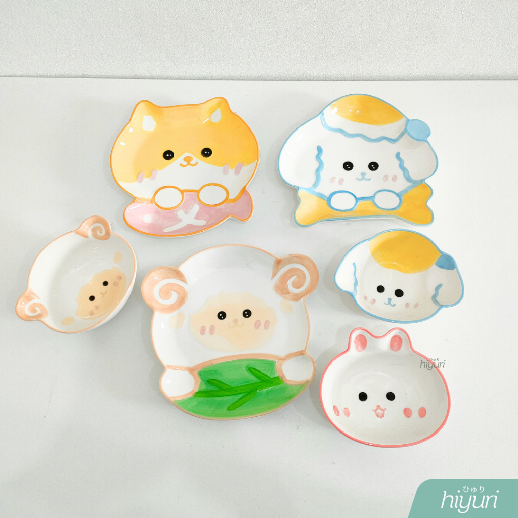 Jual HIYURI Piring makan keramik Zooey/piring makan/piring aesthetic ...