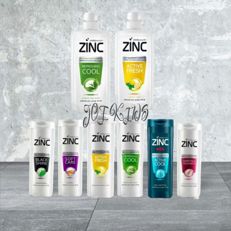 Jual Zinc Shampo Represhing cool Botol 680/Zinc Lemon 680ml | Shopee ...