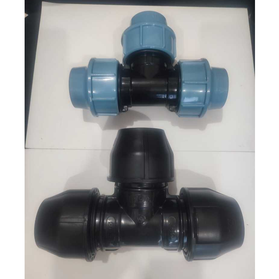 Jual TEE HDPE Compress ukuran 90mm x 90mm x 90mm (3 inch) | Shopee ...