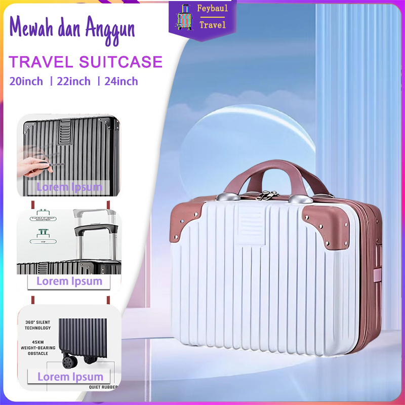 Jual FEYBAUL A916-14 inch Koper A916-Mini Beauty Case koper Tas Travel ...