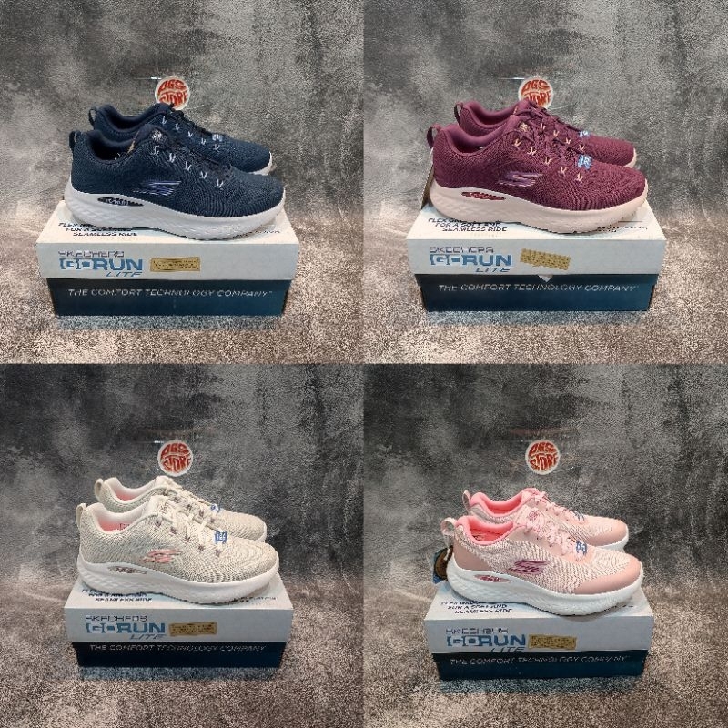 Jual Skechers Go Run Lite Pure Women's Shoes Original | Shopee Indonesia