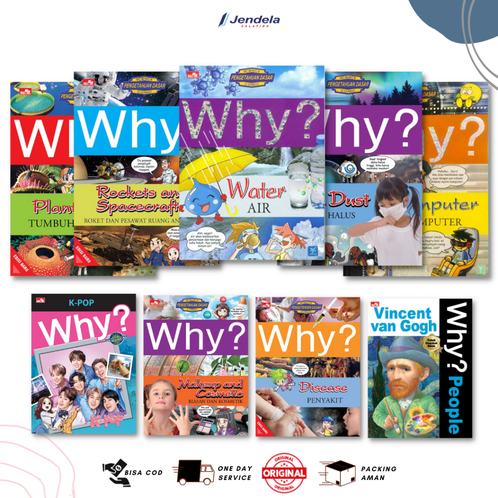 Jual Komik Why Series - Komik Why? Komik Sains Anak | Shopee Indonesia
