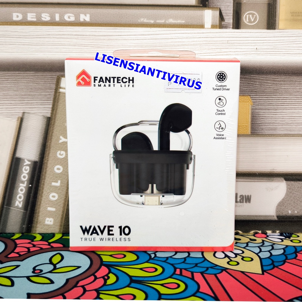 Jual Fantech TW10 Wave 10 Bluetooth 5.3 Earphone TWS Wireless | Shopee ...