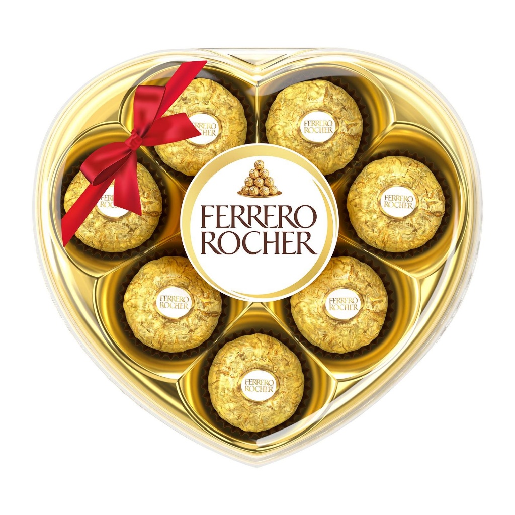 Jual Ferrero Rocher Chocolate T8 (Heart) 100g | Shopee Indonesia