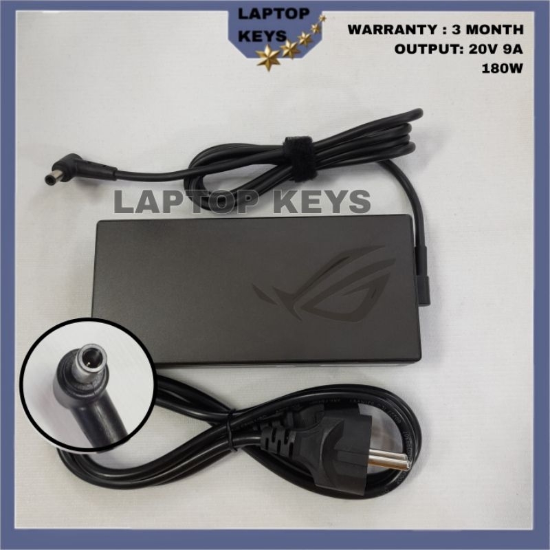 Jual ADAPTOR CHARGER CASAN LAPTOP ASUS A20-180P1A ADP-180TB H 9.0a 20v 180W ROG TUF GAMING 6.0 3 ...