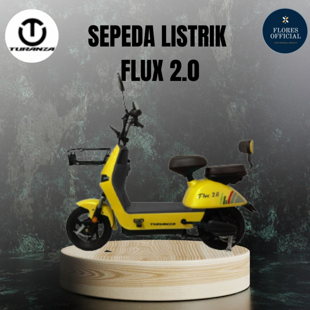 Jual SEPEDA LISTRIK TURANZA FLUX 2.0 GARANSI RESMI | Shopee Indonesia