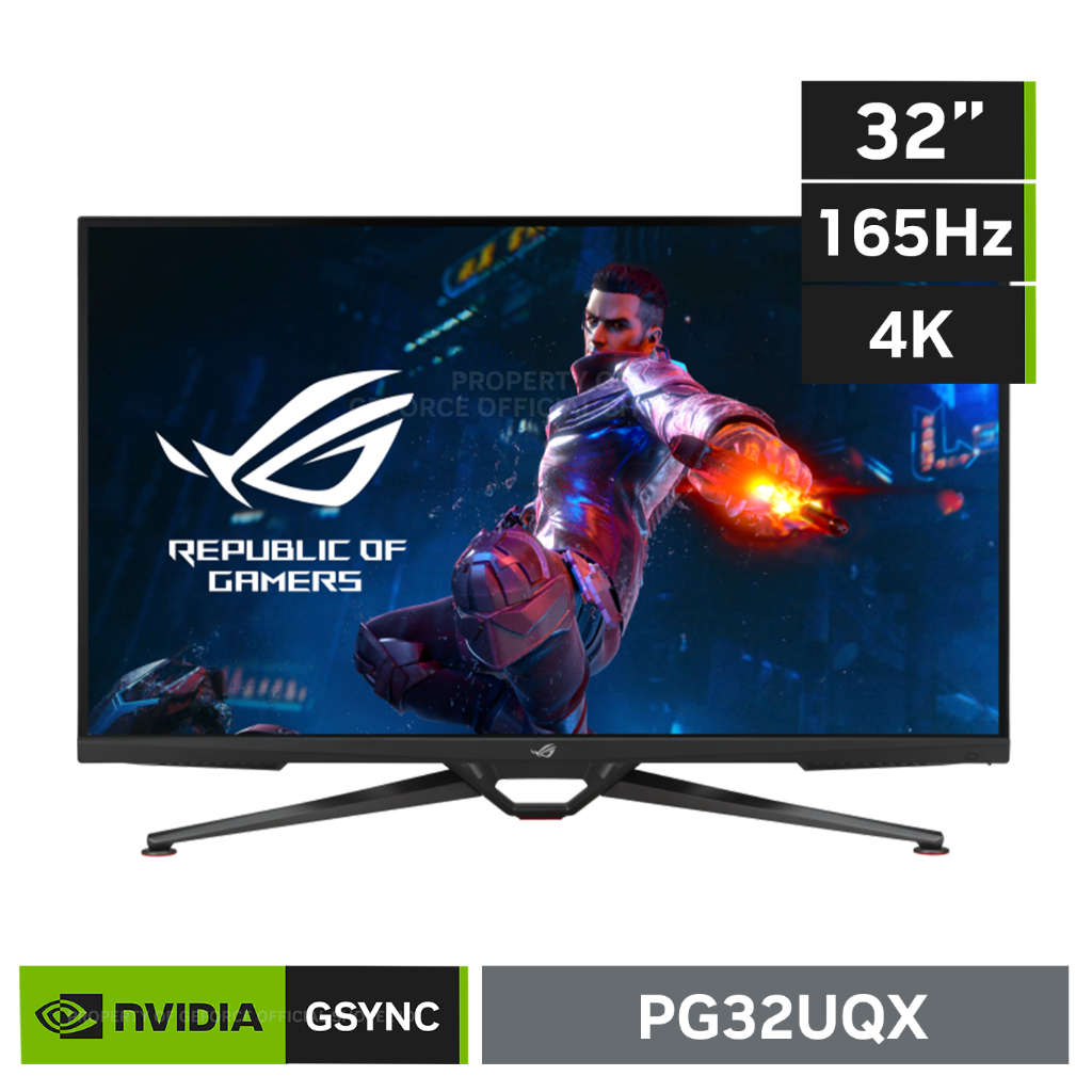 Jual ASUS ROG Swift PG32UQX | 32" | 4K | IPS | 144Hz | Shopee Indonesia