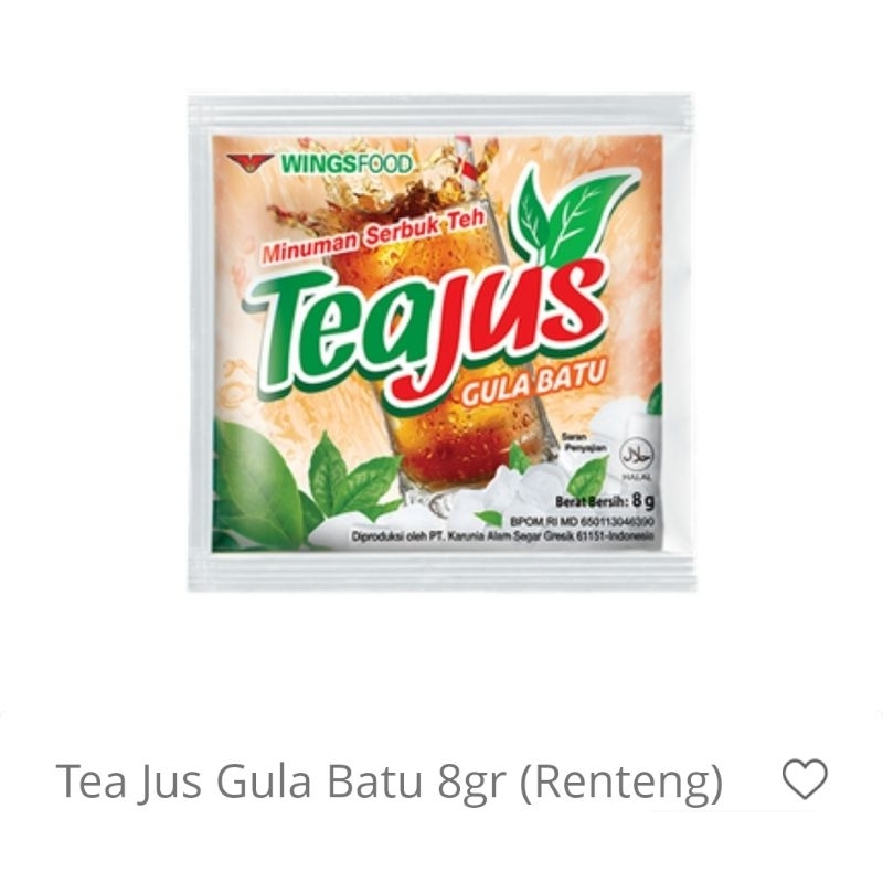 Jual Minuman teh(tea jus gula batu) | Shopee Indonesia