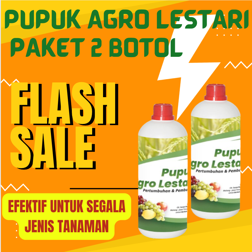 Jual FLASH SALE - Paket 2 Botol Pupuk Penyubur Perangsang dan Pelebat Buah - Pupuk Agro Lestari ...