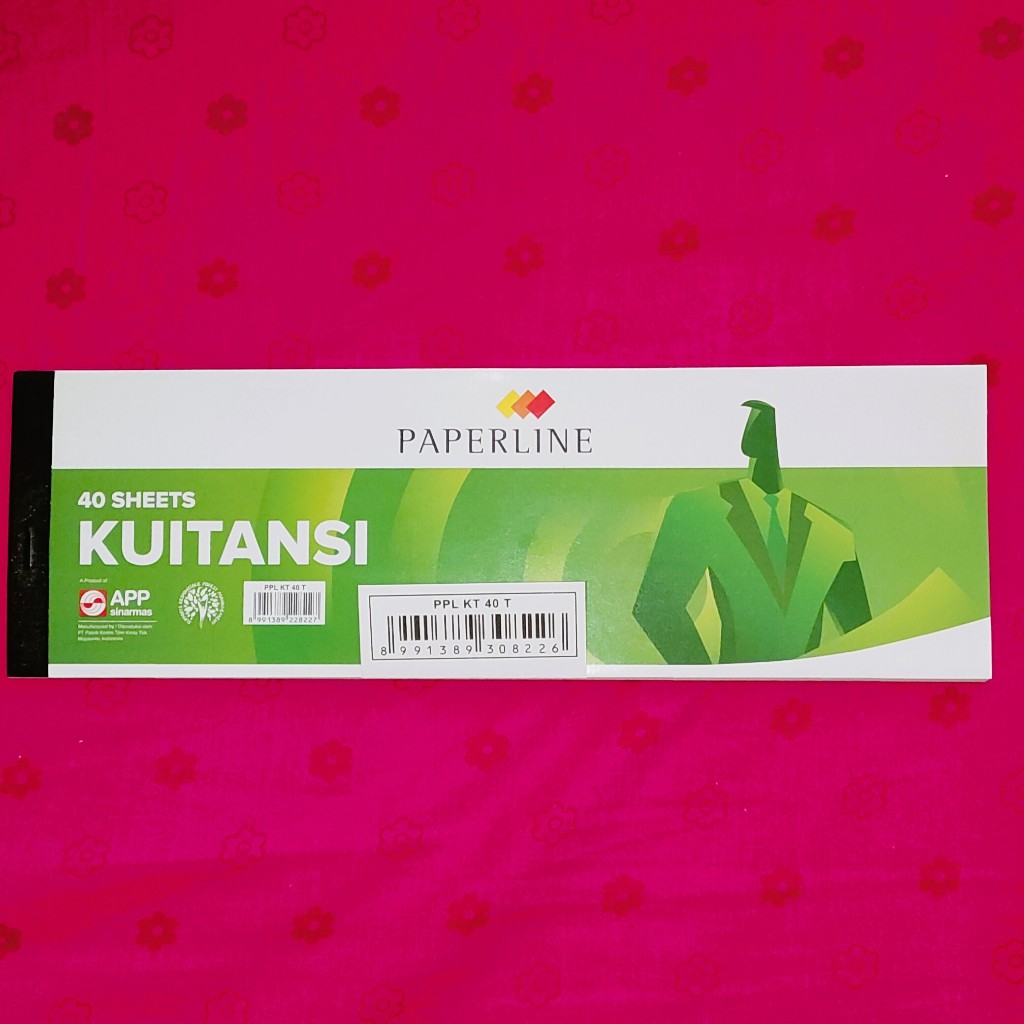 Jual Buku Kuitansi Paperline KT40 T Sedang / Kwitansi | Shopee Indonesia