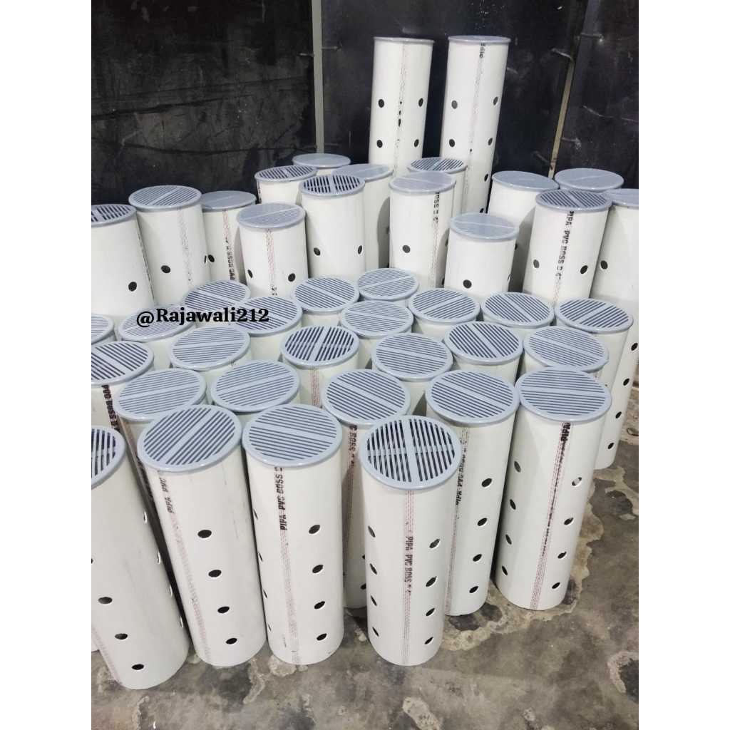 Jual Pipa PVC / Pipa Resapan Biopori 4inch Panjang 100cm Sudah Termasuk ...