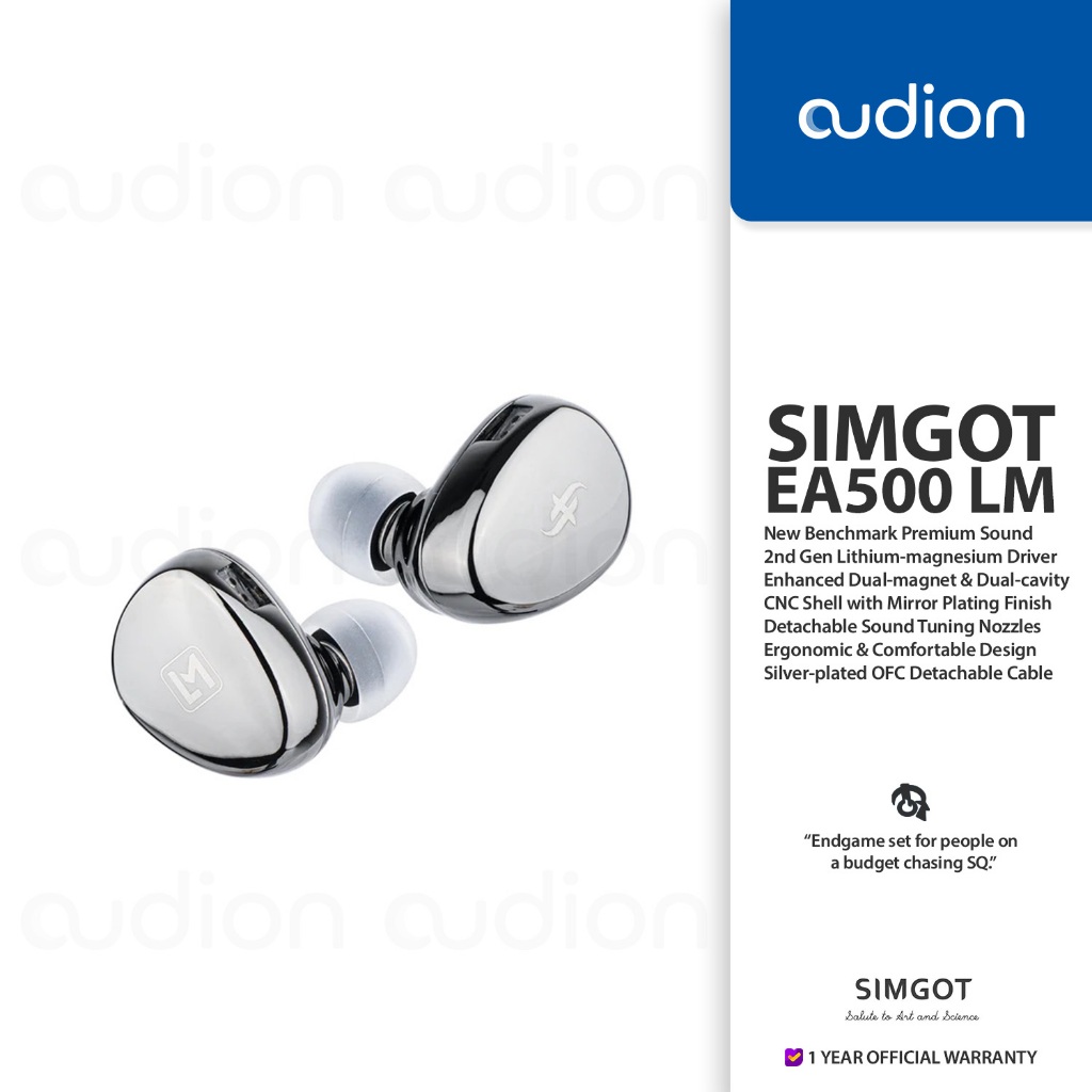 Jual SIMGOT EA500LM/EA500 LM 2nd Gen Upgraded Driver 2pin In-ear IEM ...