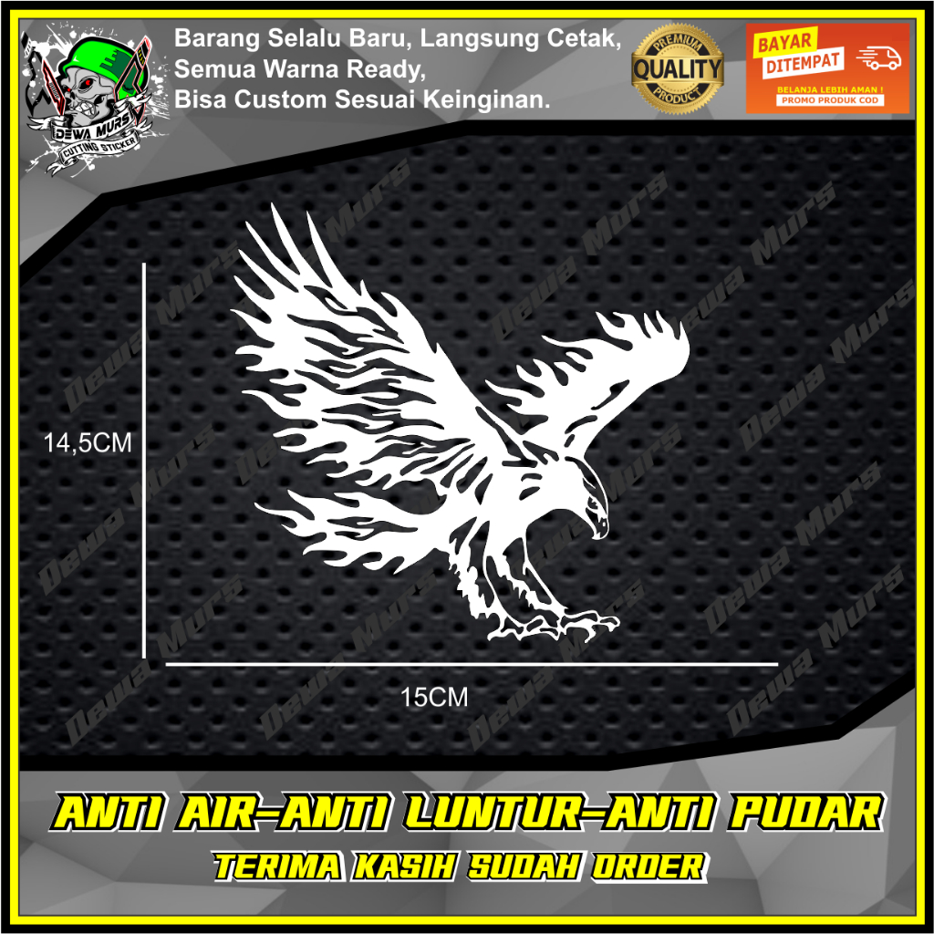 Jual Cutting Sticker BURUNG ELANG | Shopee Indonesia