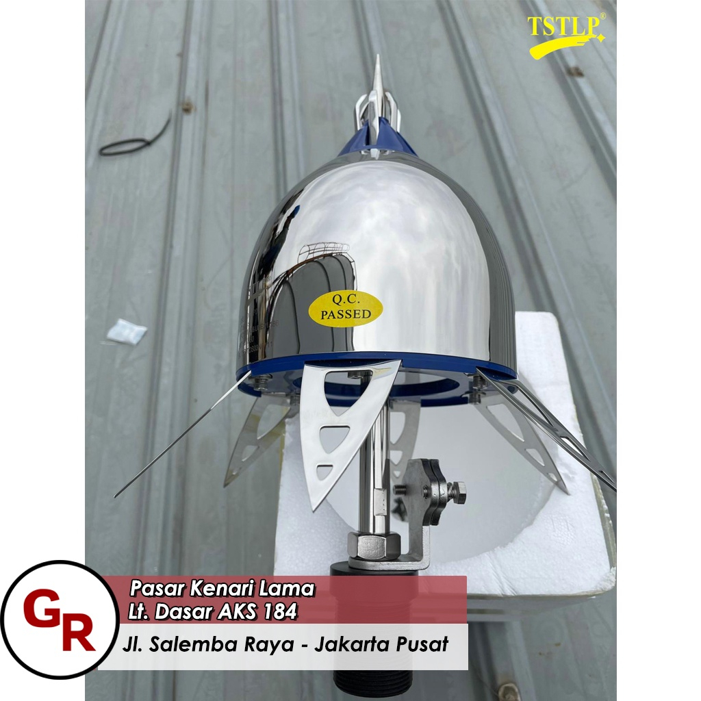 Jual Head Penangkal Petir ESE 60 Radius 120 Meter - TSTLP SMT ESE 60 SS ...