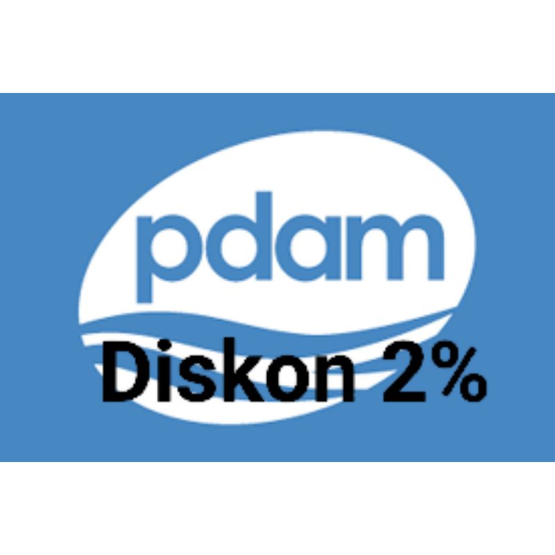 Jual PROMO BAYAR TAGIHAN AIR PDAM Diskon 2% dari nominal tagihan ...