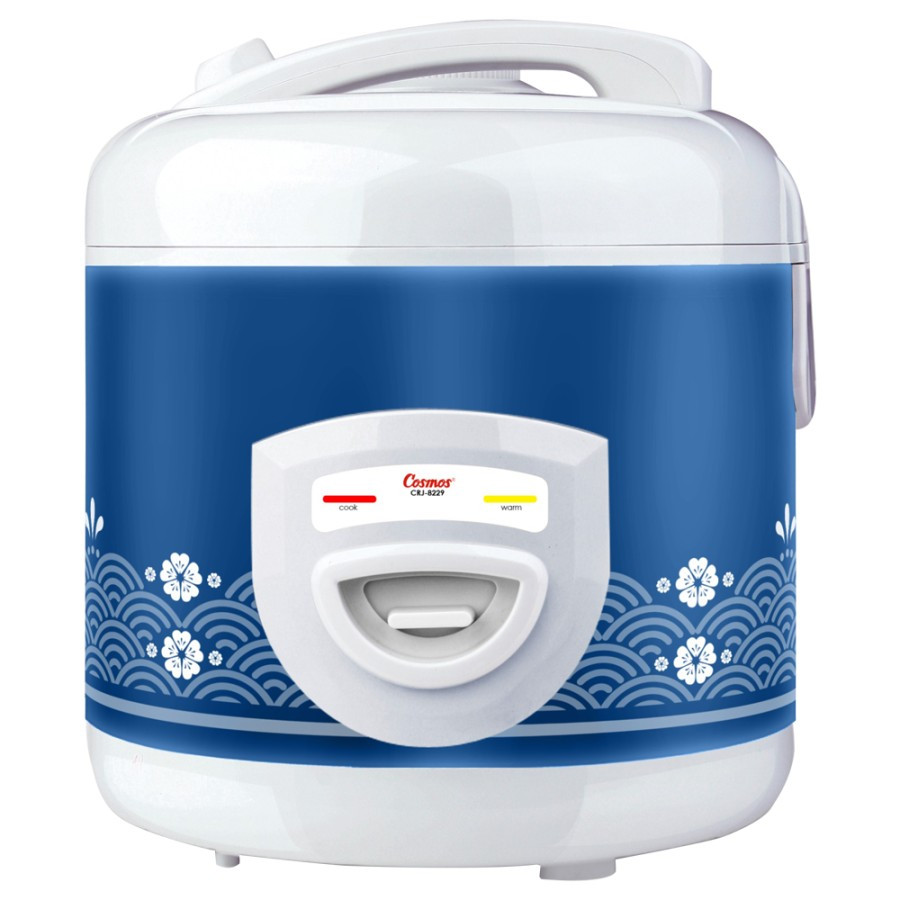 Jual COSMOS - Magic Com 2 Liter Nonstick White Blue CRJ8229WBS | Shopee ...