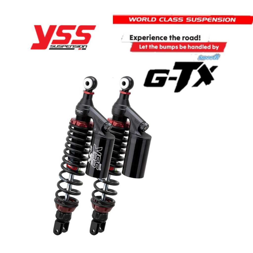 Jual YSS G-TX Smooth Black series TG302-365TRCJ Shock breaker PCX 160 365mm | Shopee Indonesia