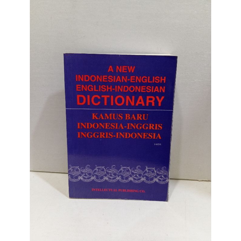 Jual Buku A New Indonesian-English English-Indonesian Dictionary ...