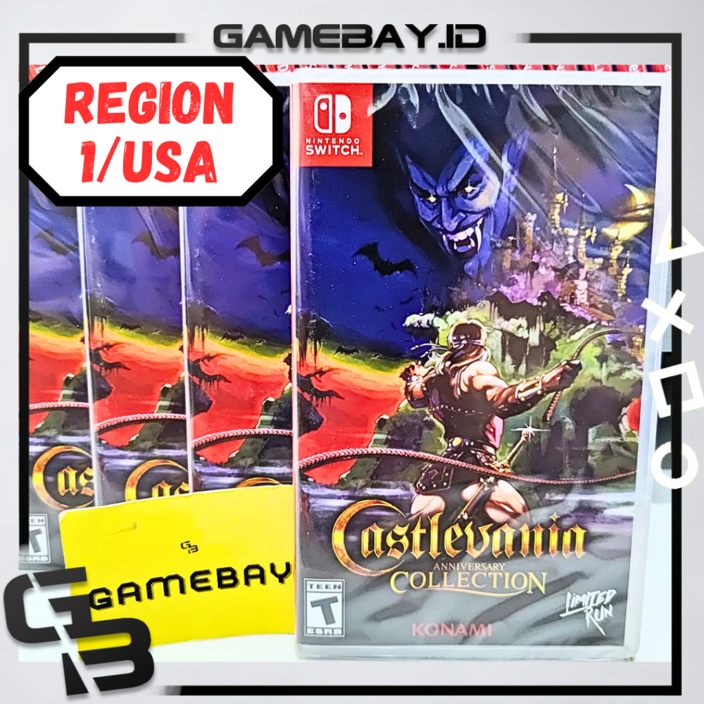 Jual Nintendo Switch Anniversary Castlevania Collection | Shopee Indonesia