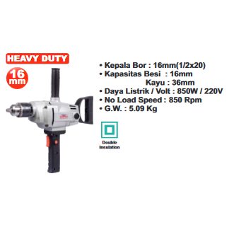 Jual BOR LISTRIK WIPRO HEAVY DUTY W6162 (16mm) | Shopee Indonesia