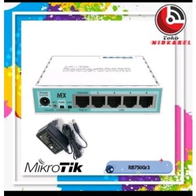Jual MikroTik hEX RB750Gr3 | RB750 Gr3 | RB 750 Gr3 5vkycgl | Shopee ...