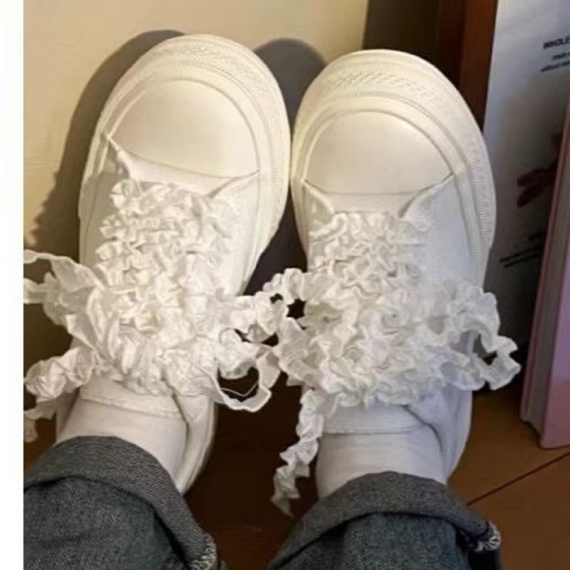 Jual TALI SEPATU MODEL KERITING KERUT SERUT - CURLY SHOELACES - TALI ...