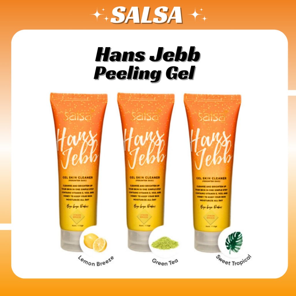 Jual Salsa Hans Jebb Gel Skin Cleaner 110gr/Peeling Gel/Perontok Daki ...