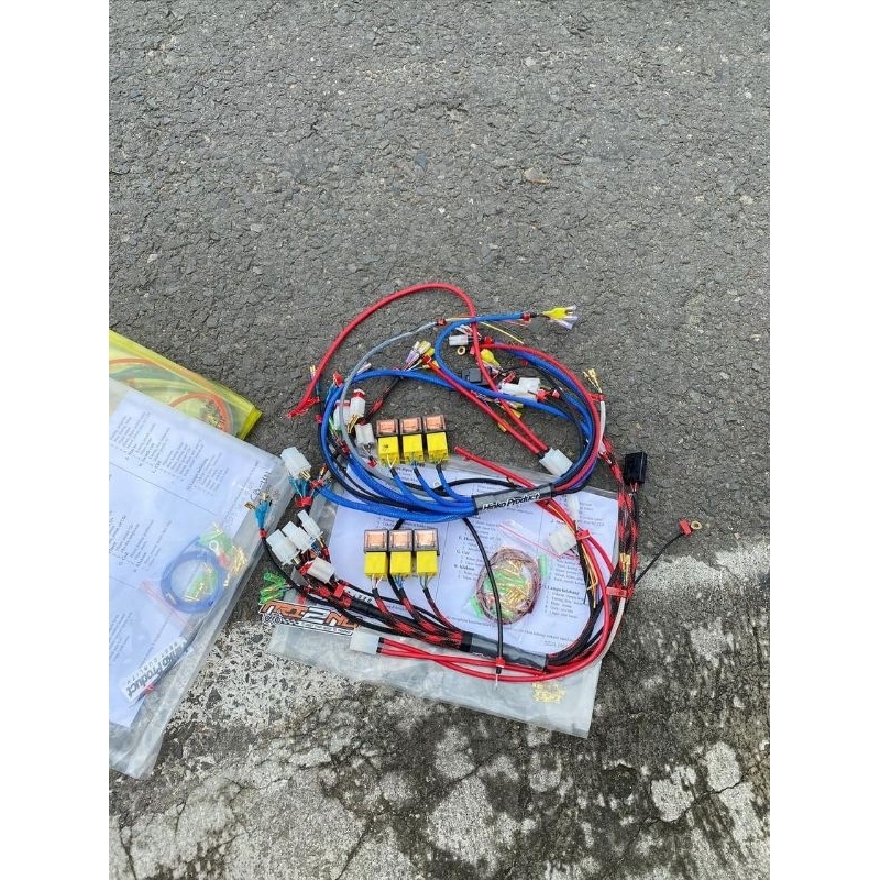 Jual Kabel body motor CB Gl100 Glmax/pro Tiger Megapro kabel set kabel ...