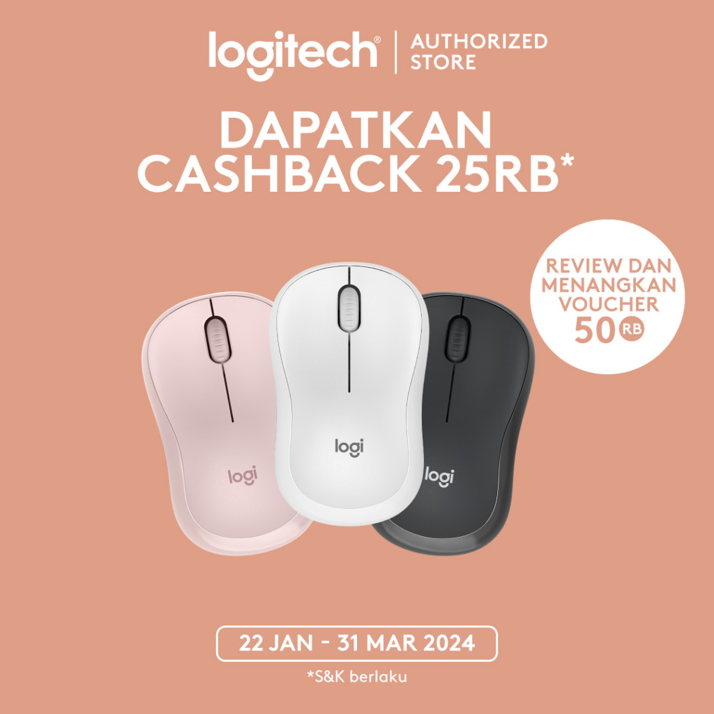 Jual Logitech M240 Mouse Wireless Bluetooth Silent | Shopee Indonesia