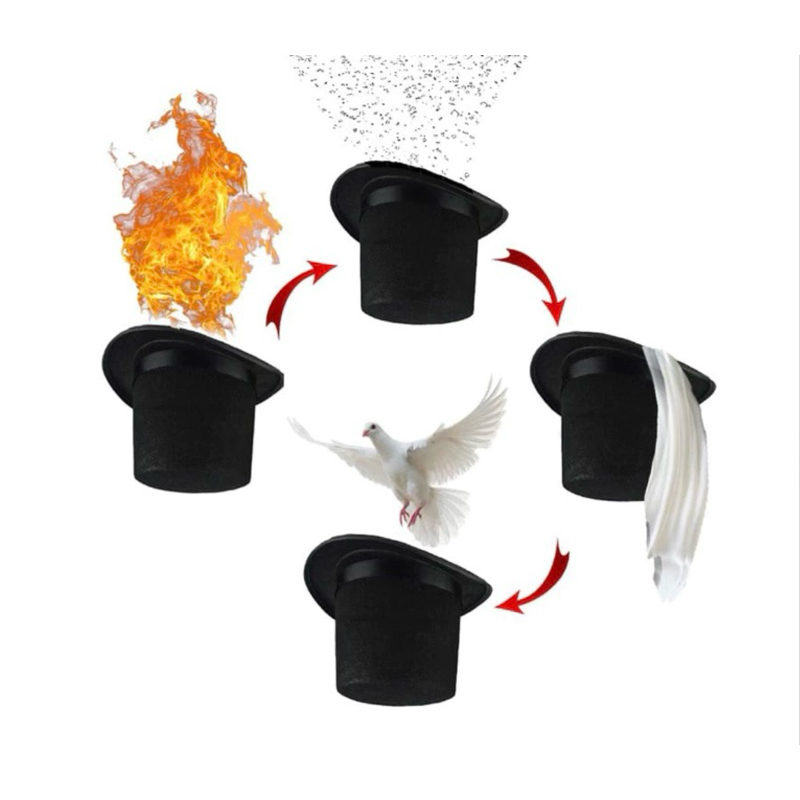 Jual Alat Sulap Magic Hat 3 Times / Topi Sulap 3Efek | Shopee Indonesia