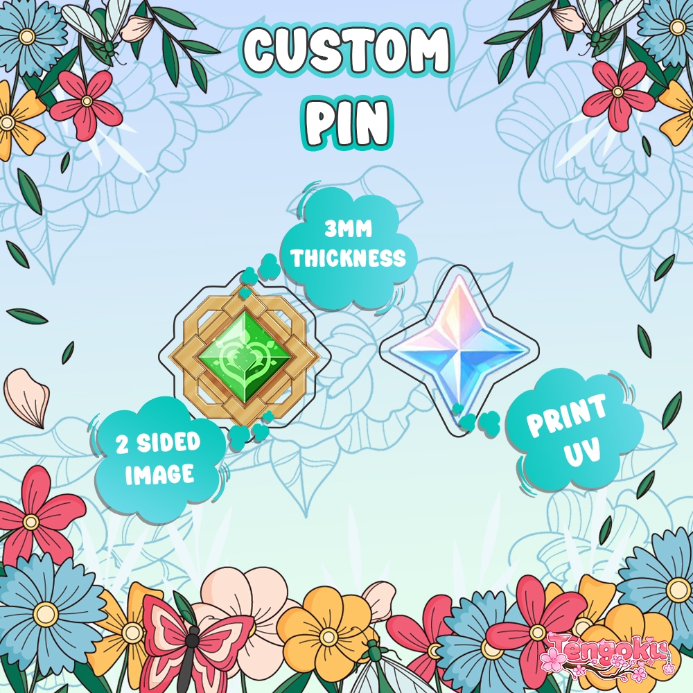 Jual Pin Custom Akrilik | Shopee Indonesia