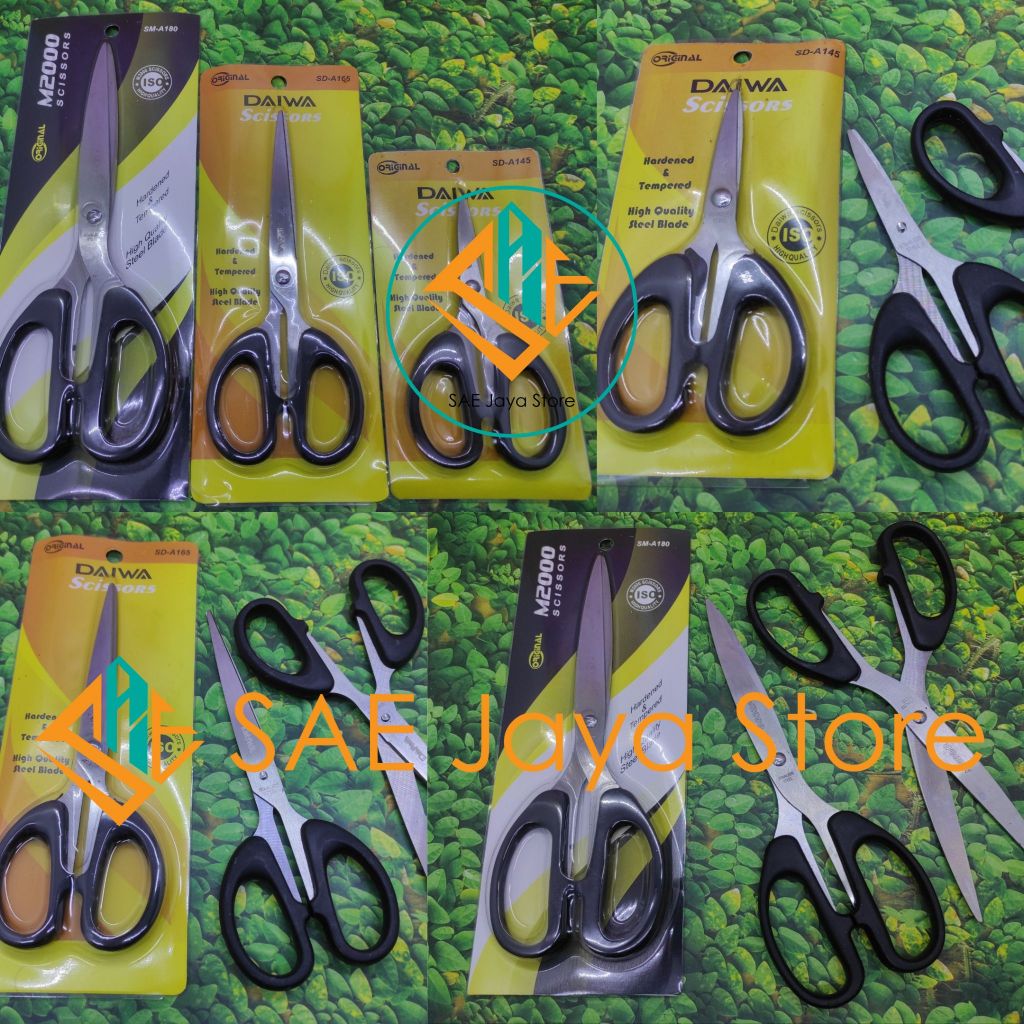 Jual SAE - GUNTING KERTAS STAINLESS MEREK M2000 & DAIWA UKURAN KECIL ...