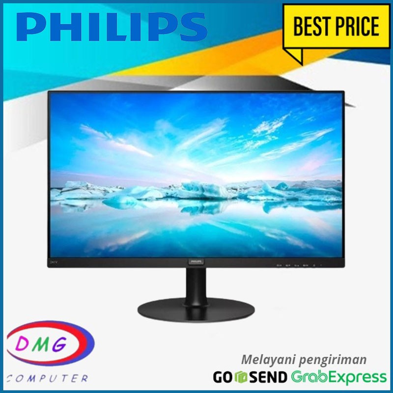Jual Monitor LED Philips 241V8LB/93 IPS 100Hz Full HD VGA HDMI 241V8LB ...