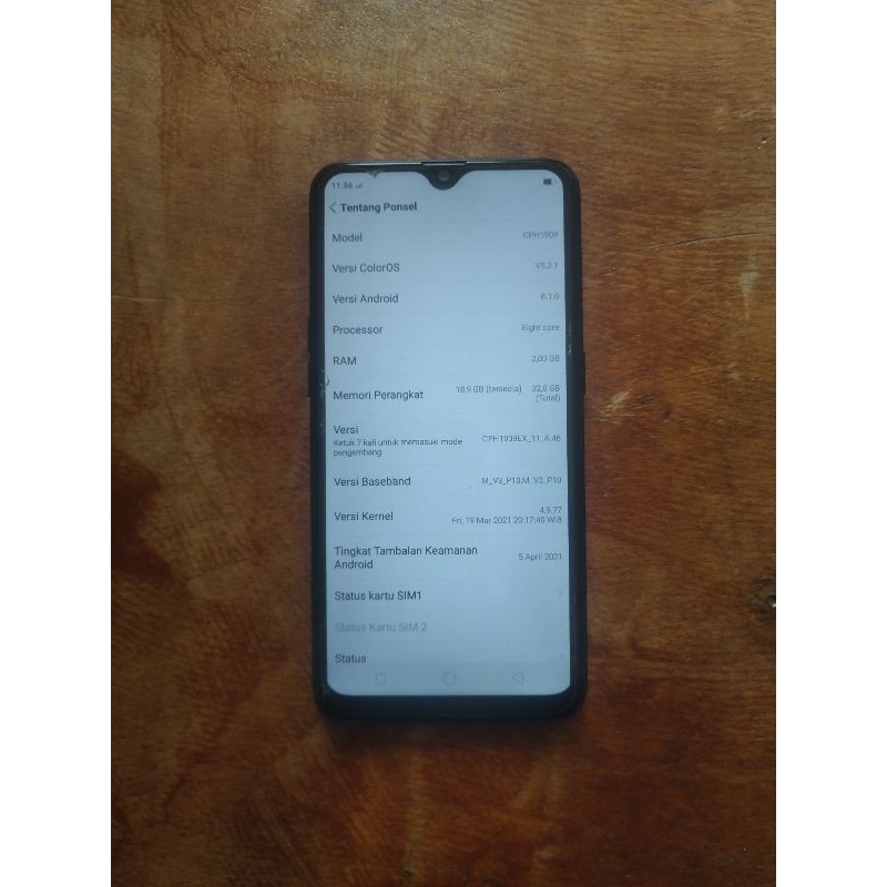 Jual Spare Part Oppo A5s CPH1909 Ori Copotan | Shopee Indonesia