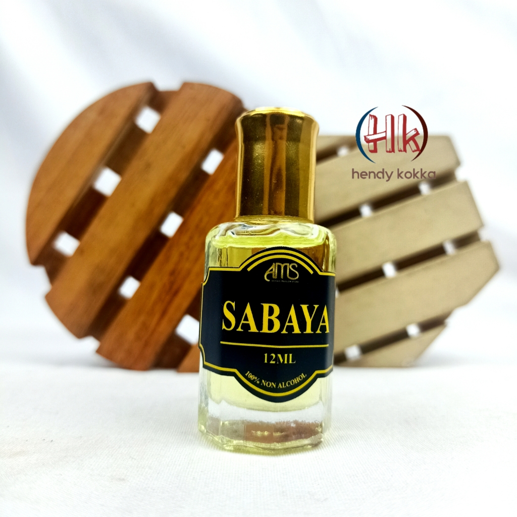Jual PARFUM SABAYA 100% NONALKOHOL ISI 12ML PARFUM SHALAT OLES ORIGINAL PARFUM (BY.AMS) | Shopee ...