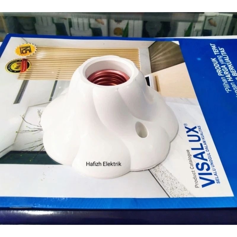 Jual Fitting Plafon Visalux Harga Ekonomis VFP-2710 Tipe Rose | Fitting ...