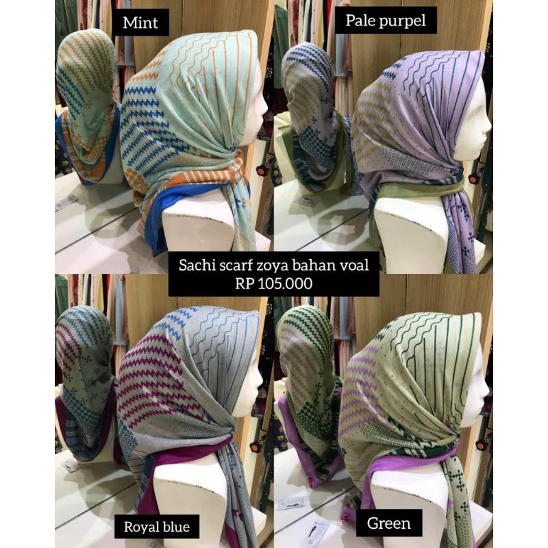 Jual Sachi scarft zoya | Shopee Indonesia