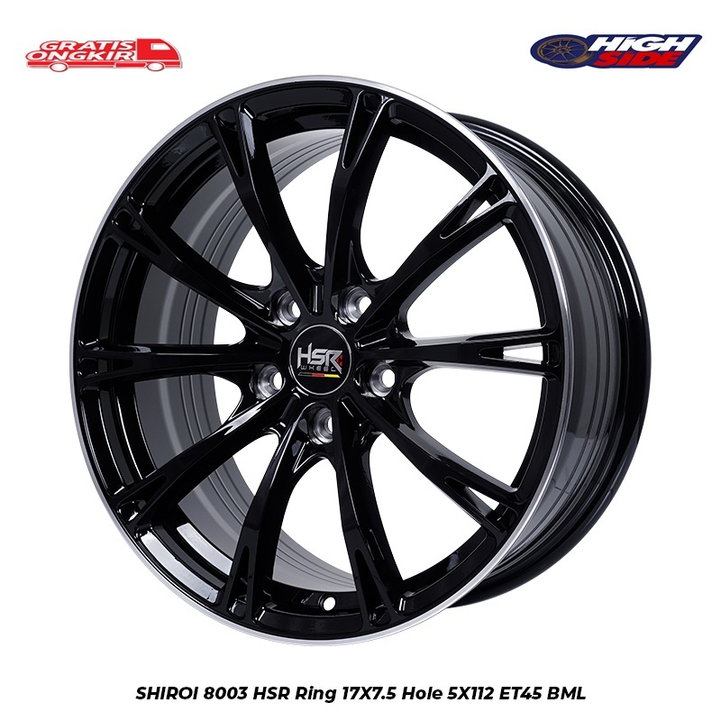 Jual Velg Hsr Shiroi Ring 17 Mobil Mercy, Audi, Vw, Mini Cooper New S ...