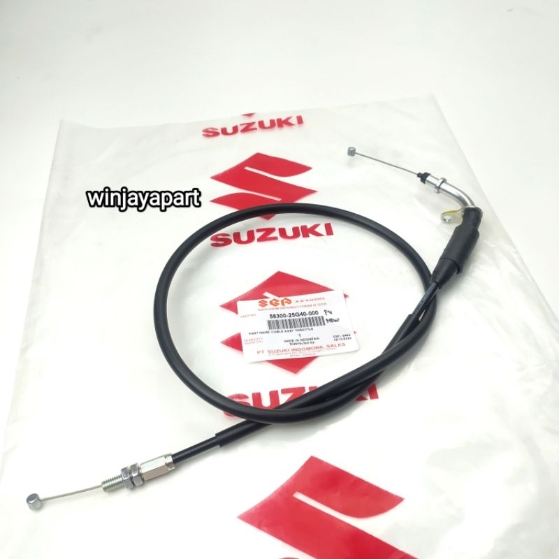 Jual KABEL GAS TALI GAS SATRIA FU NEW FACELIFT 58300-25G40-000 ORIGINAL ...