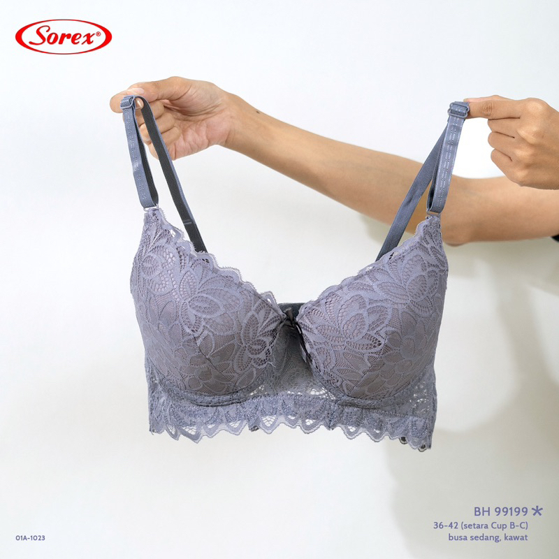 Jual Bh Bra Sorex 99199 Cup B-C (36-42) Kait 4 Brokat | Busa Sedang ...