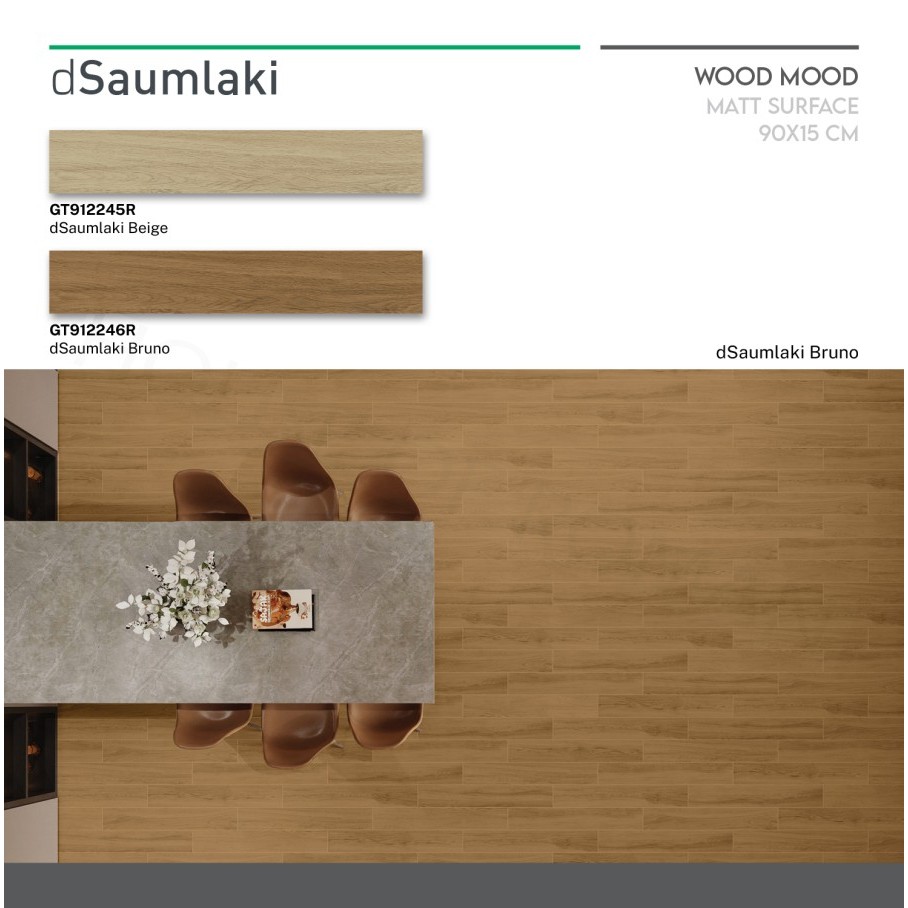 Jual Roman Granit 90x15 dSaumlaki Series (Wood Mood) / Lantai Granit Motif Kayu / Lantai Motif ...