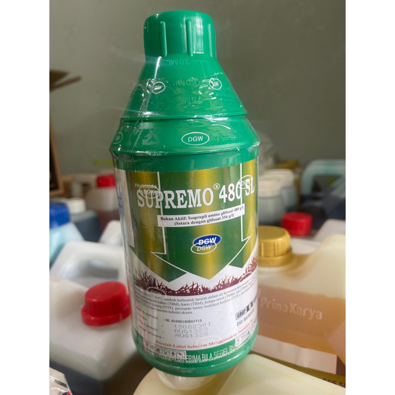 Jual SUPREMO 480 SL herbisida sistemik racun rumput akar isi 1 liter ...