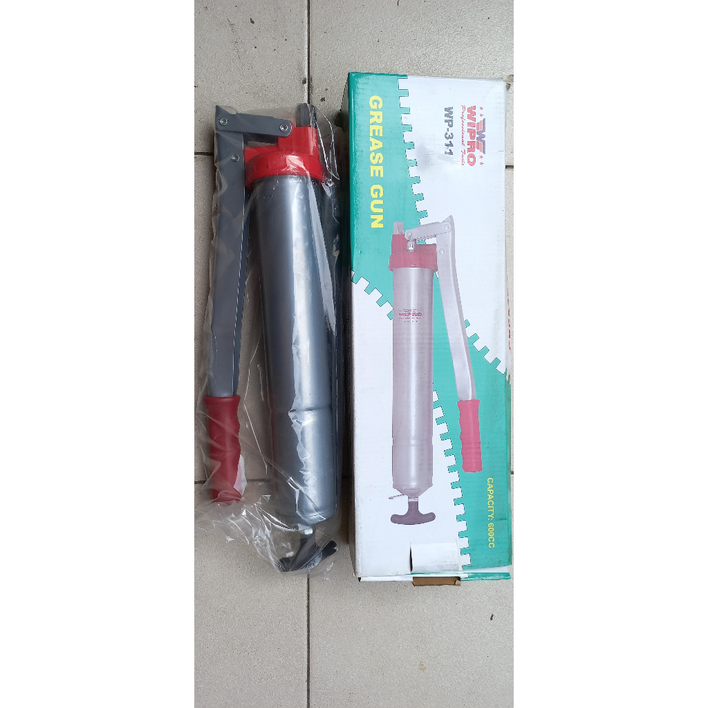 Jual WIPRO Hand Grease Gun 600cc / Pompa Gemuk Tangan | Shopee Indonesia