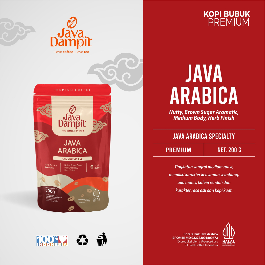 Jual KOPI BUBUK JAVA ARABICA 70g & 200g ARABICA DAMPIT | Shopee Indonesia