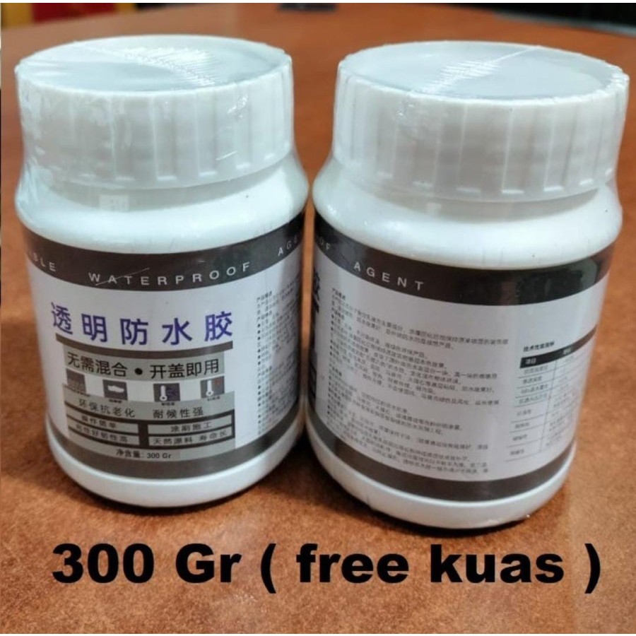 Jual 300g Lem Transparan Cat Anti Bocor Anti Air Waterproof Cat Bening ...